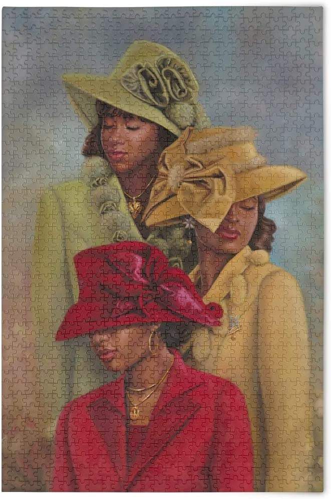 Solve The Ladies jigsaw puzzle online with 187 pieces