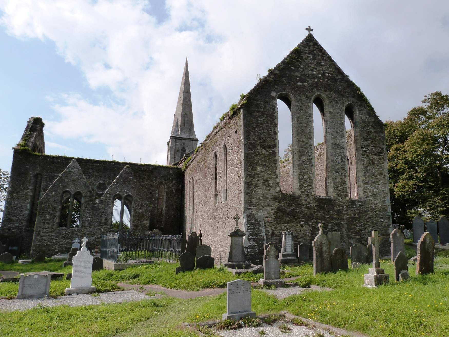 Solve Church ruins at New Ross, Ireland jigsaw puzzle online with 154 ...
