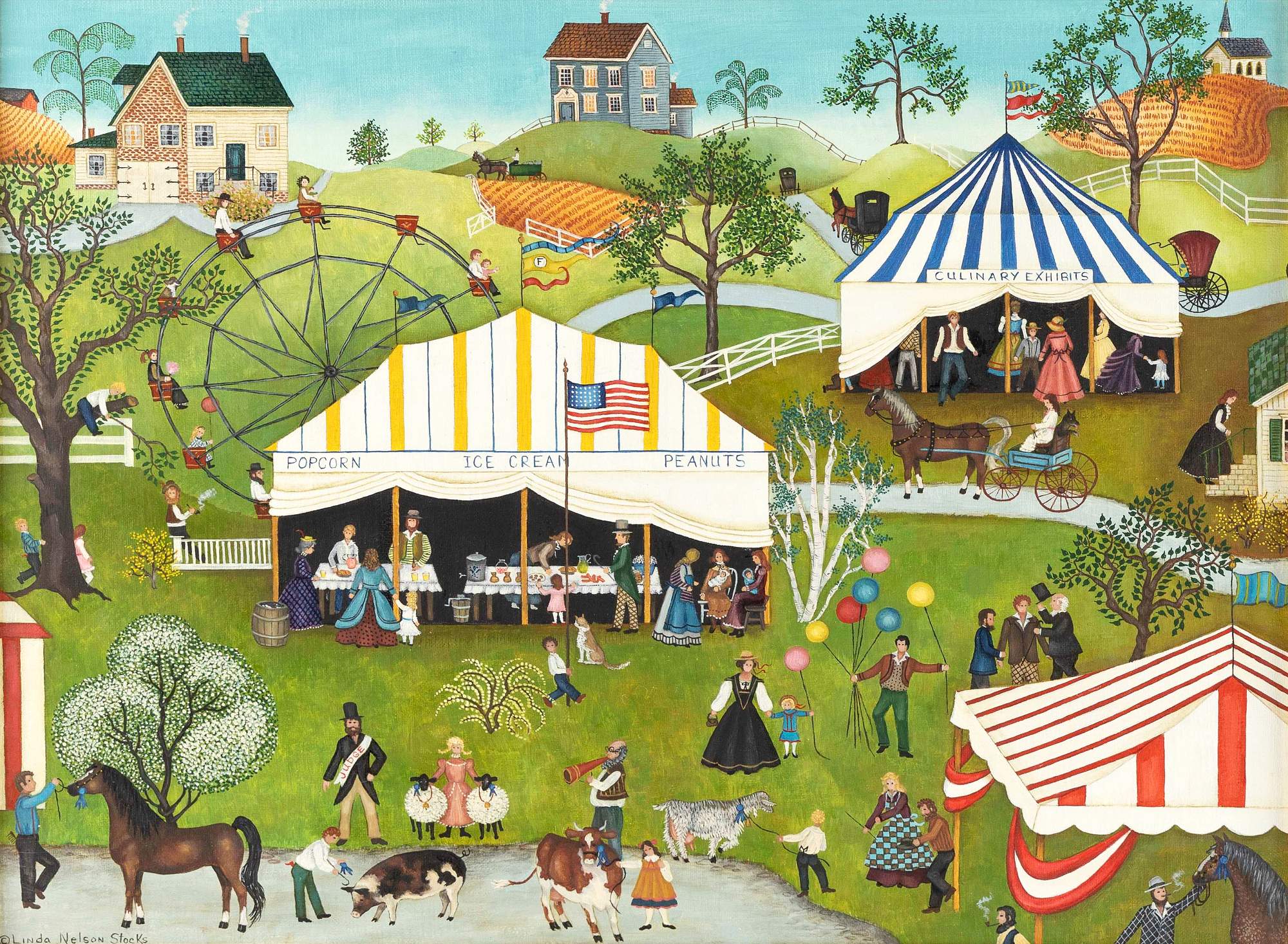 Solve A County Fair jigsaw puzzle online with 352 pieces