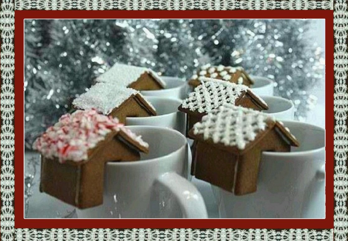 Solve Hot Chocolate and Ginger Bread Houses jigsaw puzzle online with ...