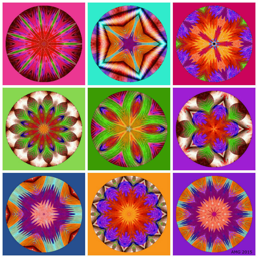 Solve Monday Collage jigsaw puzzle online with 36 pieces