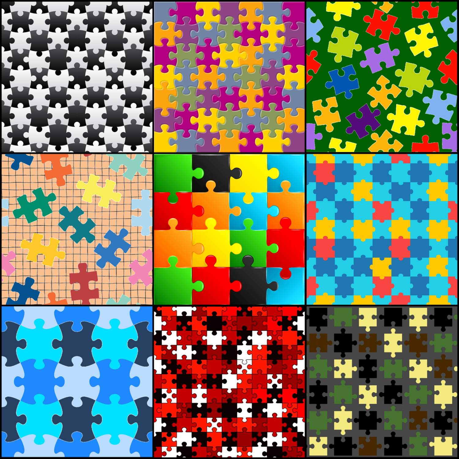 Solve Puzzle patterns 2 jigsaw puzzle online with 144 pieces