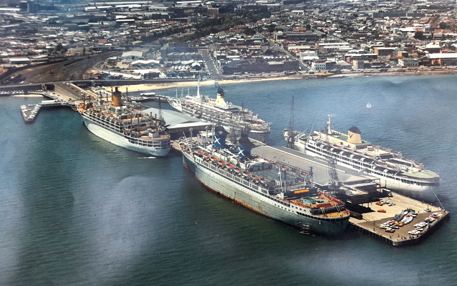 Solve Australis at Outer West, Oronsay Inner West, Fairstar Outer East ...