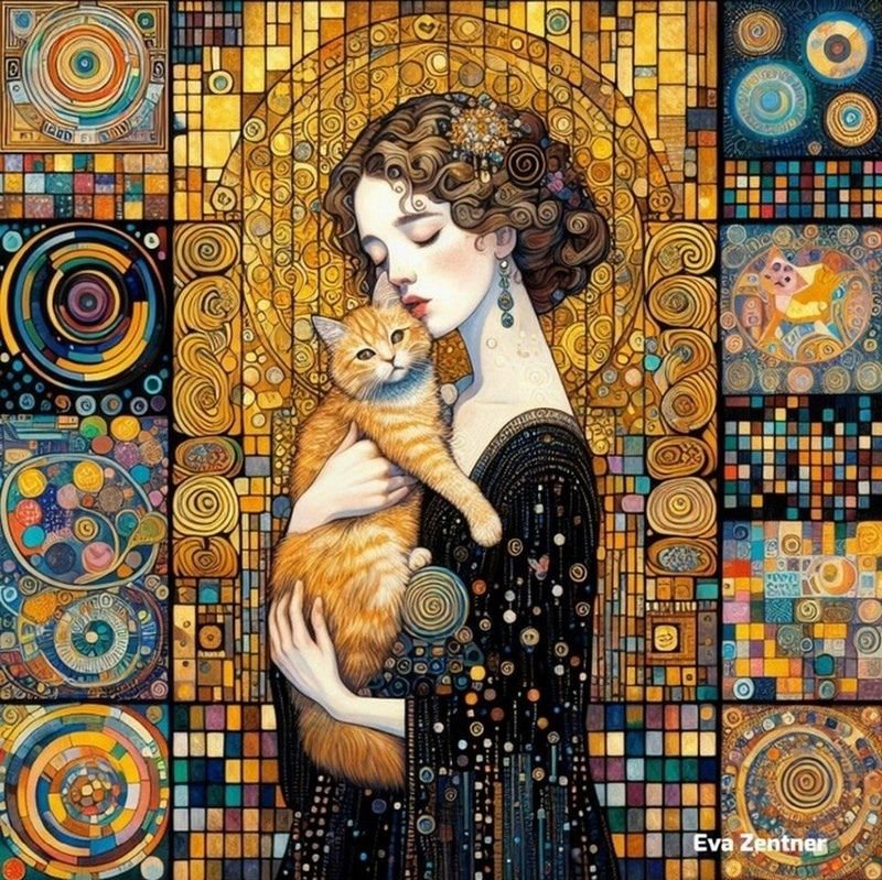 Solve Cuddly Ginger jigsaw puzzle online with 100 pieces