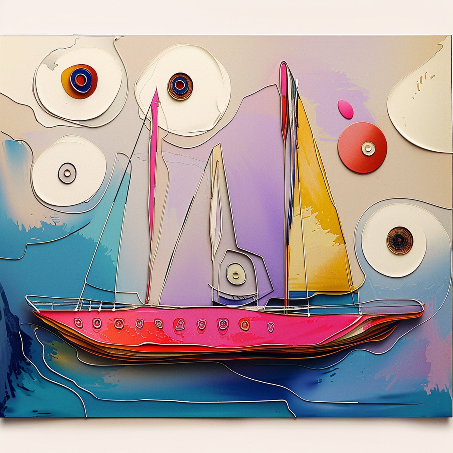 Solve the boat jigsaw puzzle online with 81 pieces