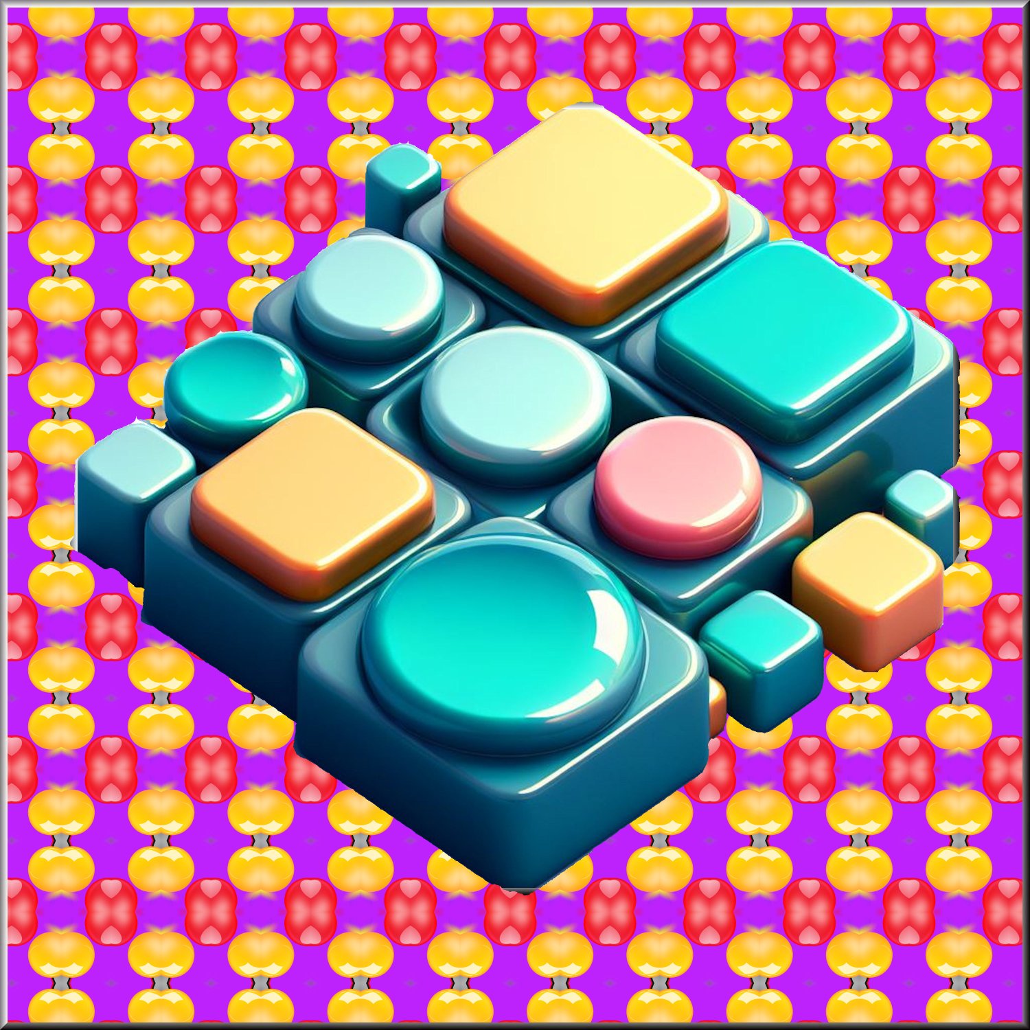 Solve LUMPS AND BUMPS jigsaw puzzle online with 100 pieces