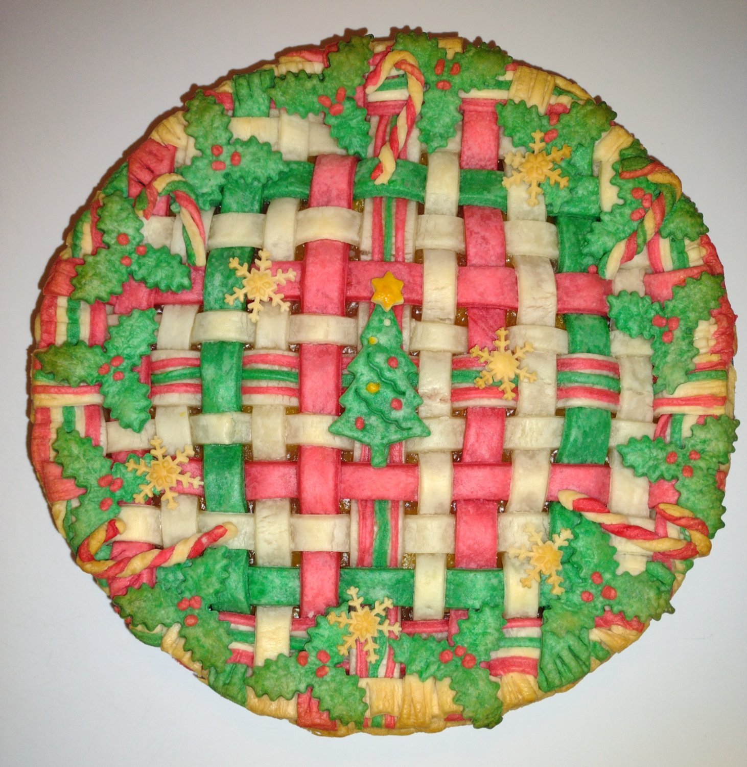 Solve 9" Peach Pie jigsaw puzzle online with 72 pieces