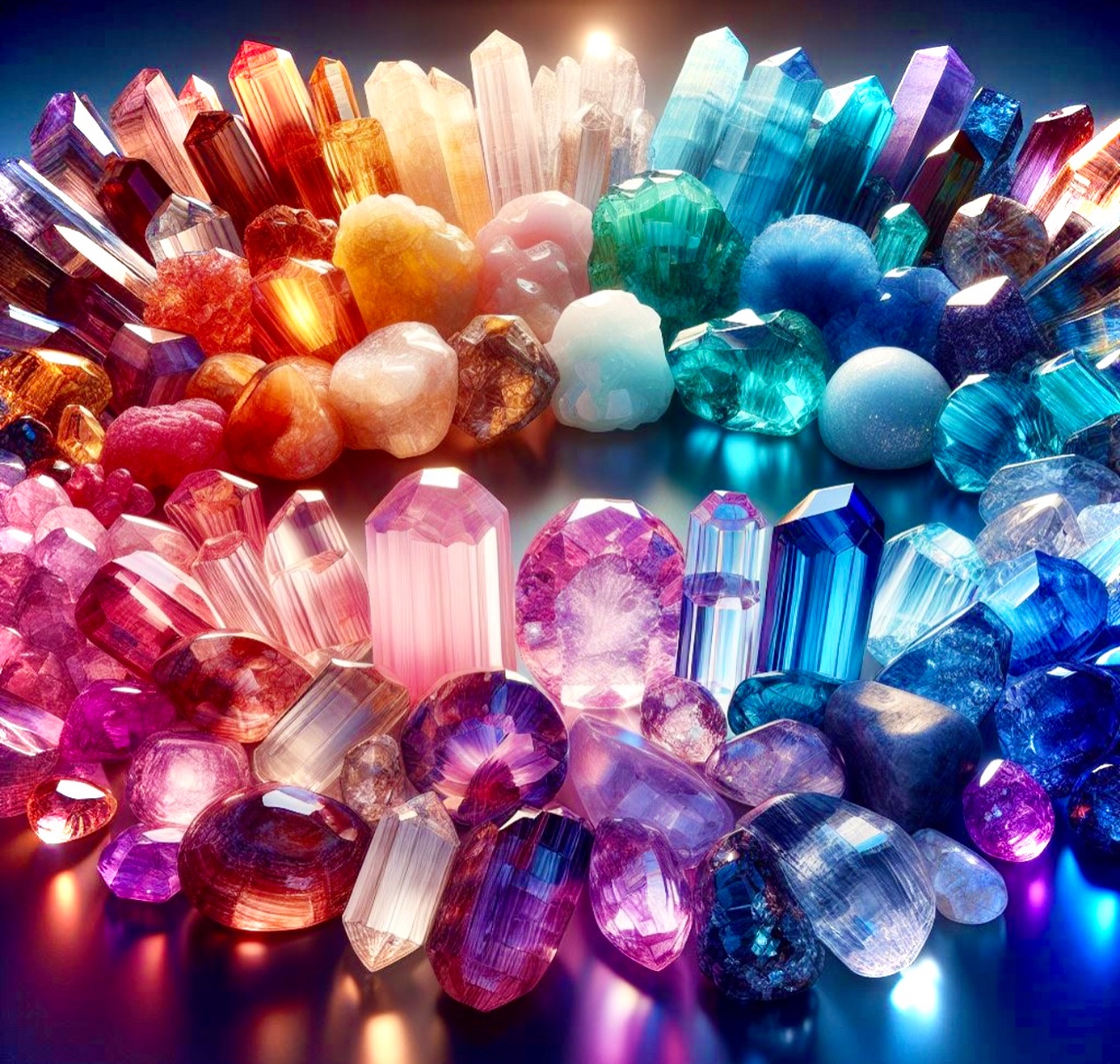Solve Gemstone Celebration jigsaw puzzle online with 36 pieces