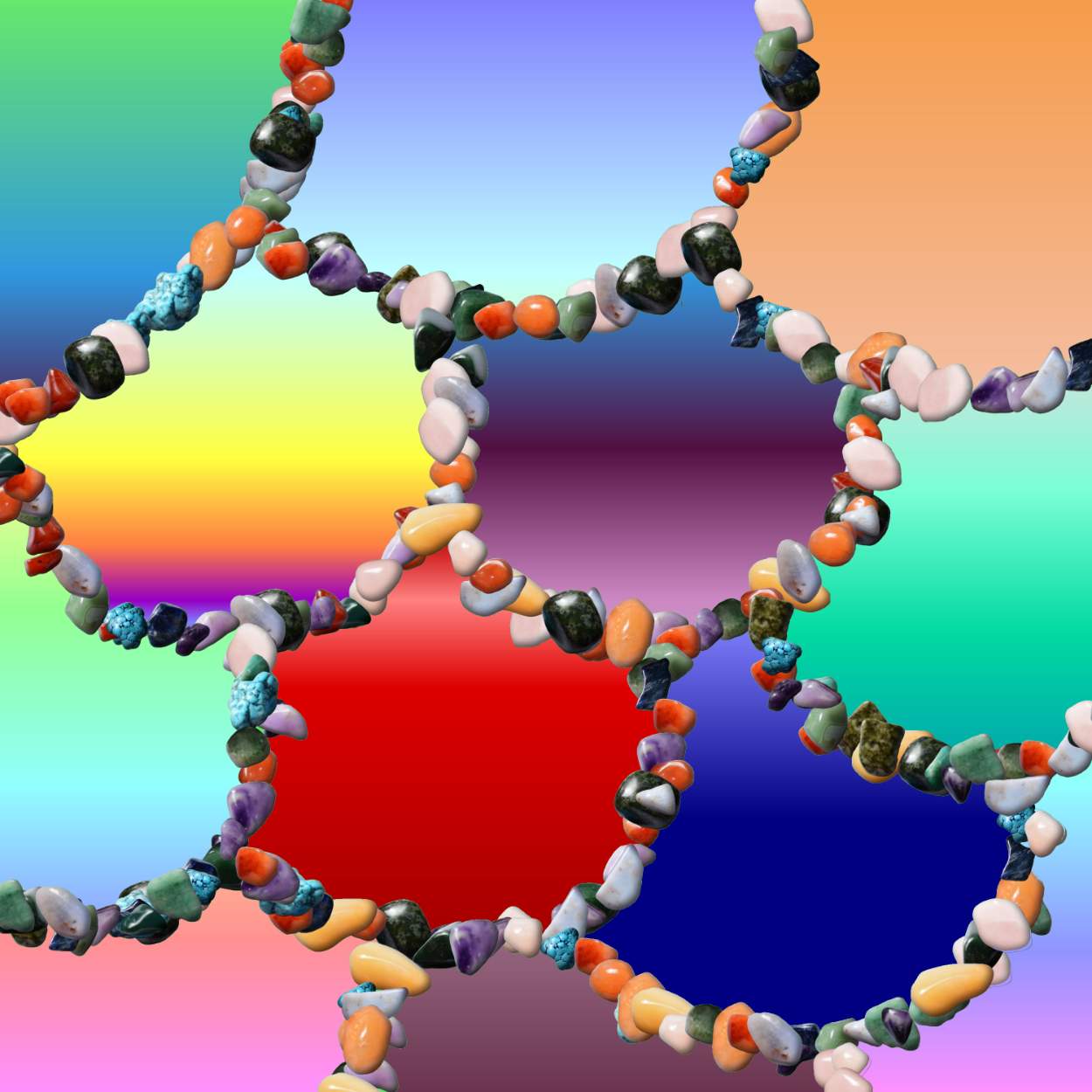 Solve GEMSTONE TRAIL. jigsaw puzzle online with 100 pieces