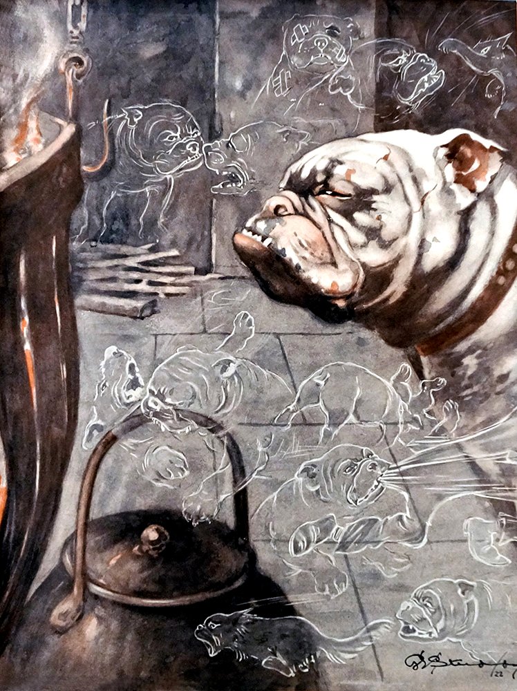 Solve The Sketch, 1922, 'Memories', by George Ernest Studdy (English ...