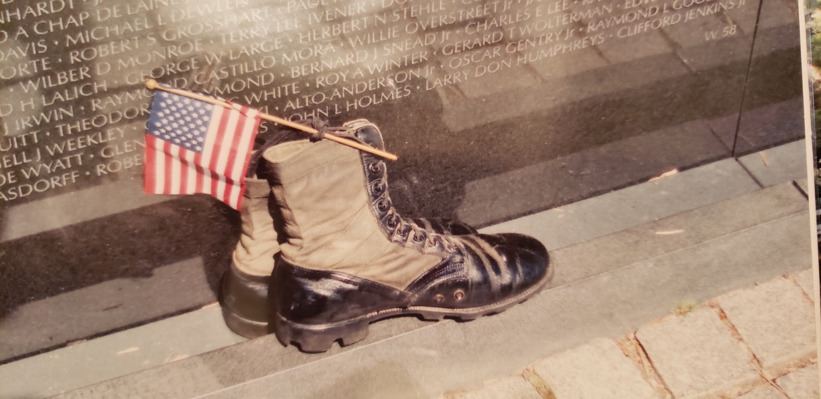 Solve Footwear at the Vietnam Memorial Wall In Washington DC jigsaw ...