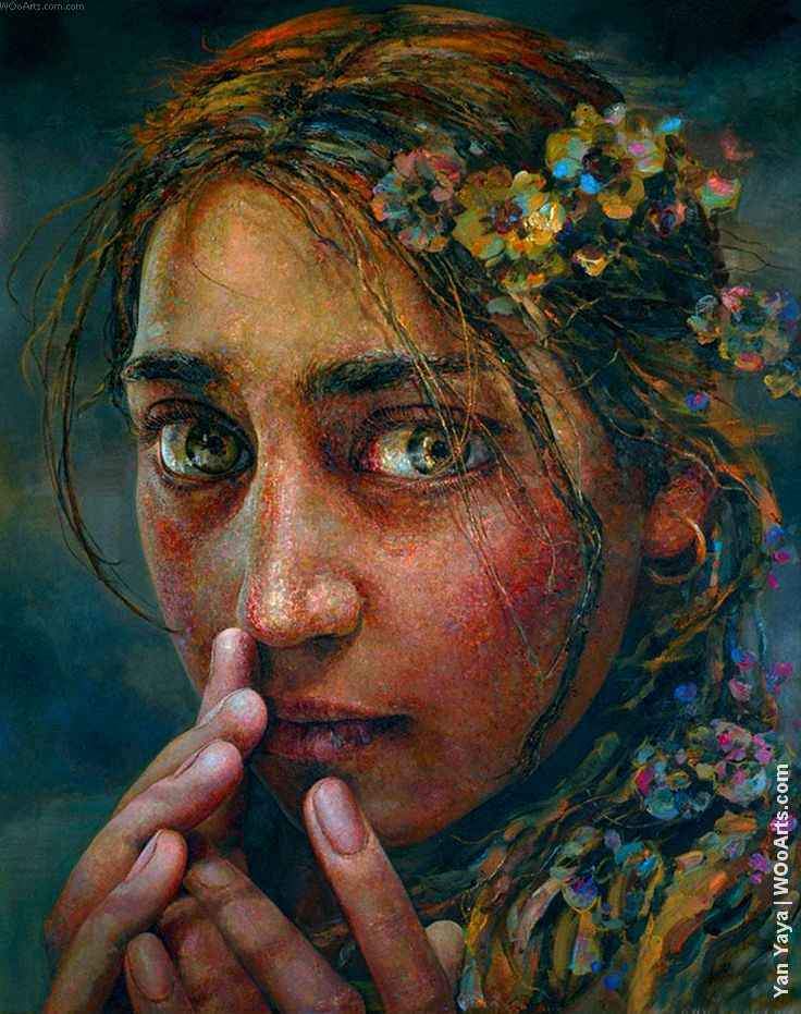 Solve Yan Yaya Artwork - Artist b.1964 in Xi'an, China. jigsaw puzzle ...