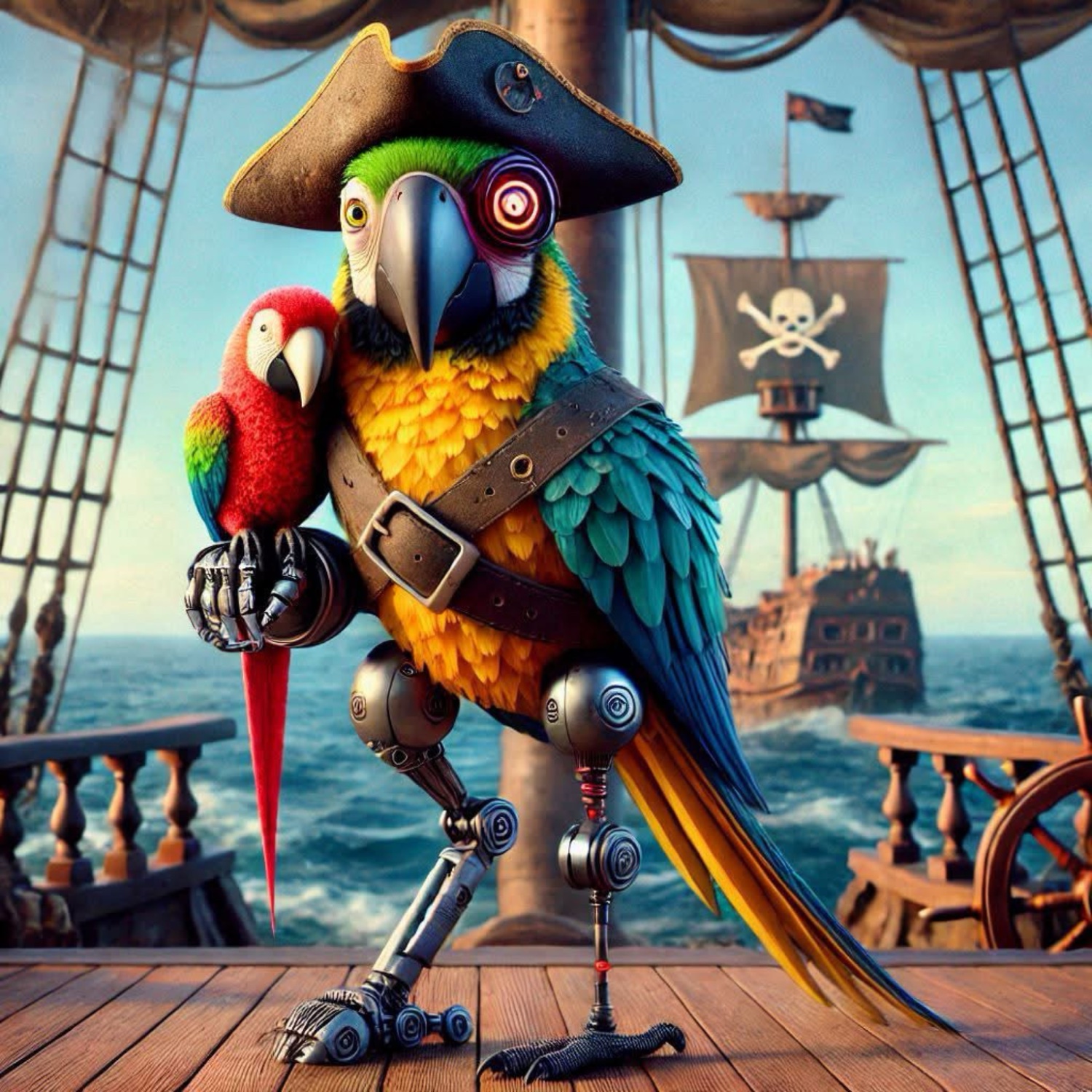 Solve Ahoy, Matey jigsaw puzzle online with 306 pieces