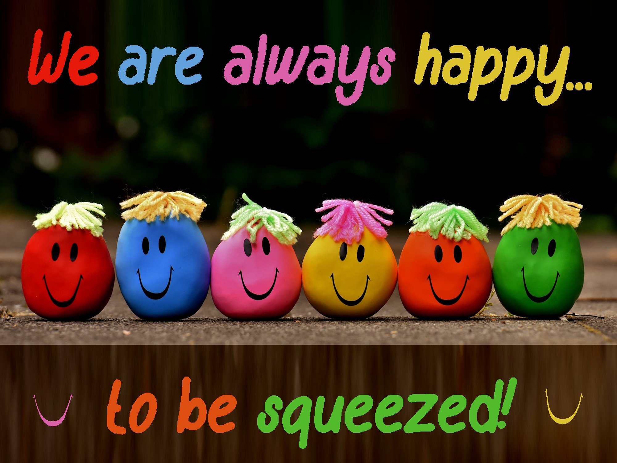 Solve Happy Anti-Stress Balls #1 jigsaw puzzle online with 500 pieces