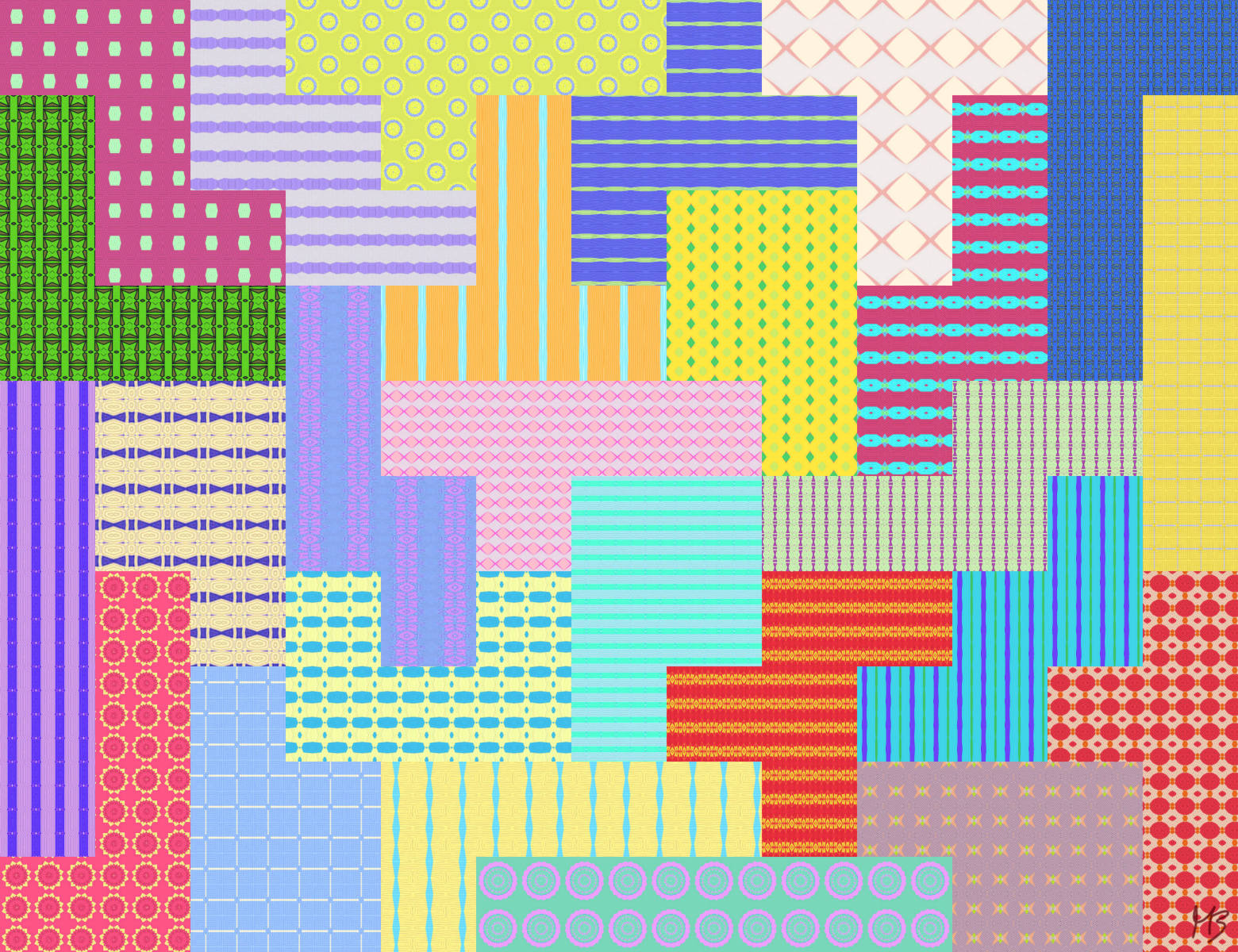 Solve 191115 Pentominoes Patterns jigsaw puzzle online with 520 pieces