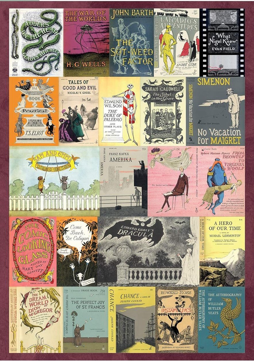 Solve Book Covers jigsaw puzzle online with 300 pieces