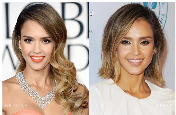 Jigsaw Puzzle | 35 pieces | makeover---Jessica Alba, American actress ...