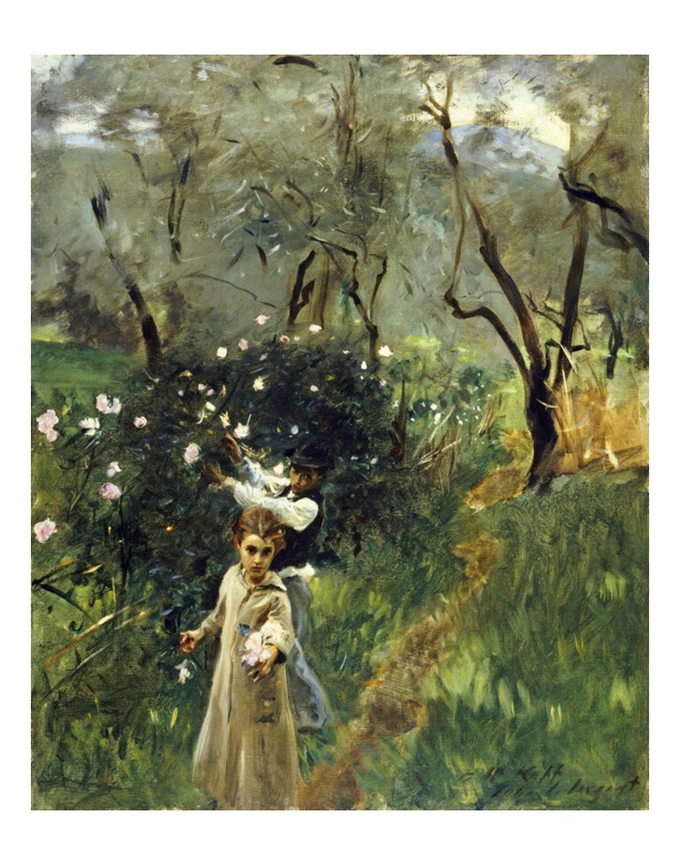 Solve John Singer Sargent - Gathering Flowers at Twilight jigsaw puzzle ...