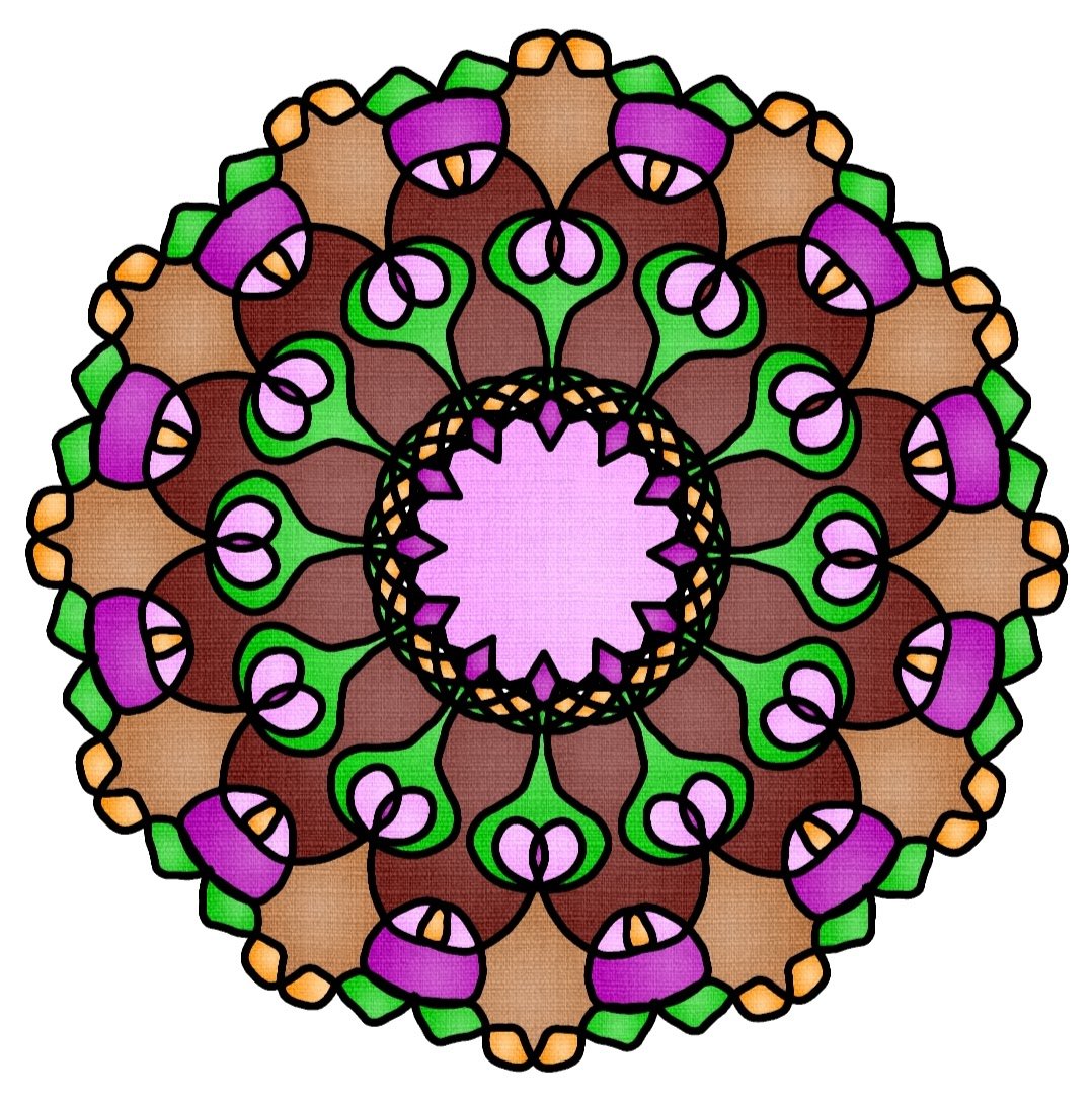 Jigsaw Puzzle | 100 pieces | Mandala 140 | Jigidi