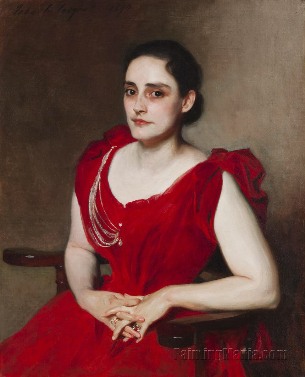 Solve John Singer Sargent - Lizzie B. Dewey (Mrs. Francis Henshaw Dewey ...