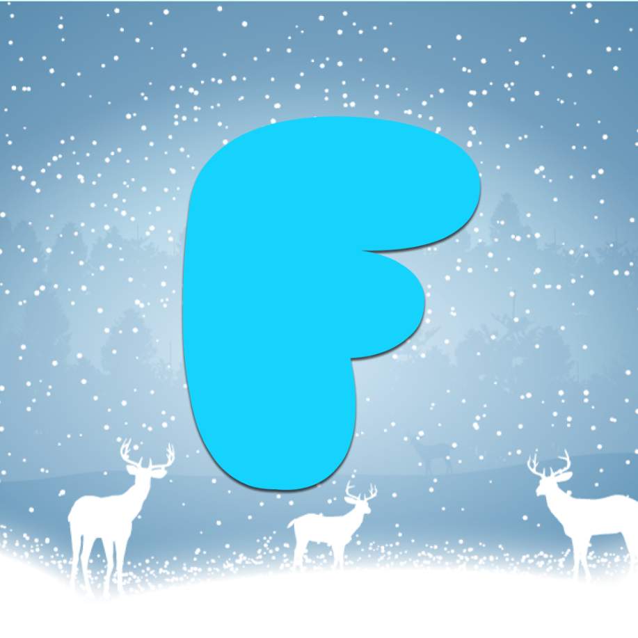 Solve Letter F puzzle jigsaw puzzle online with 16 pieces