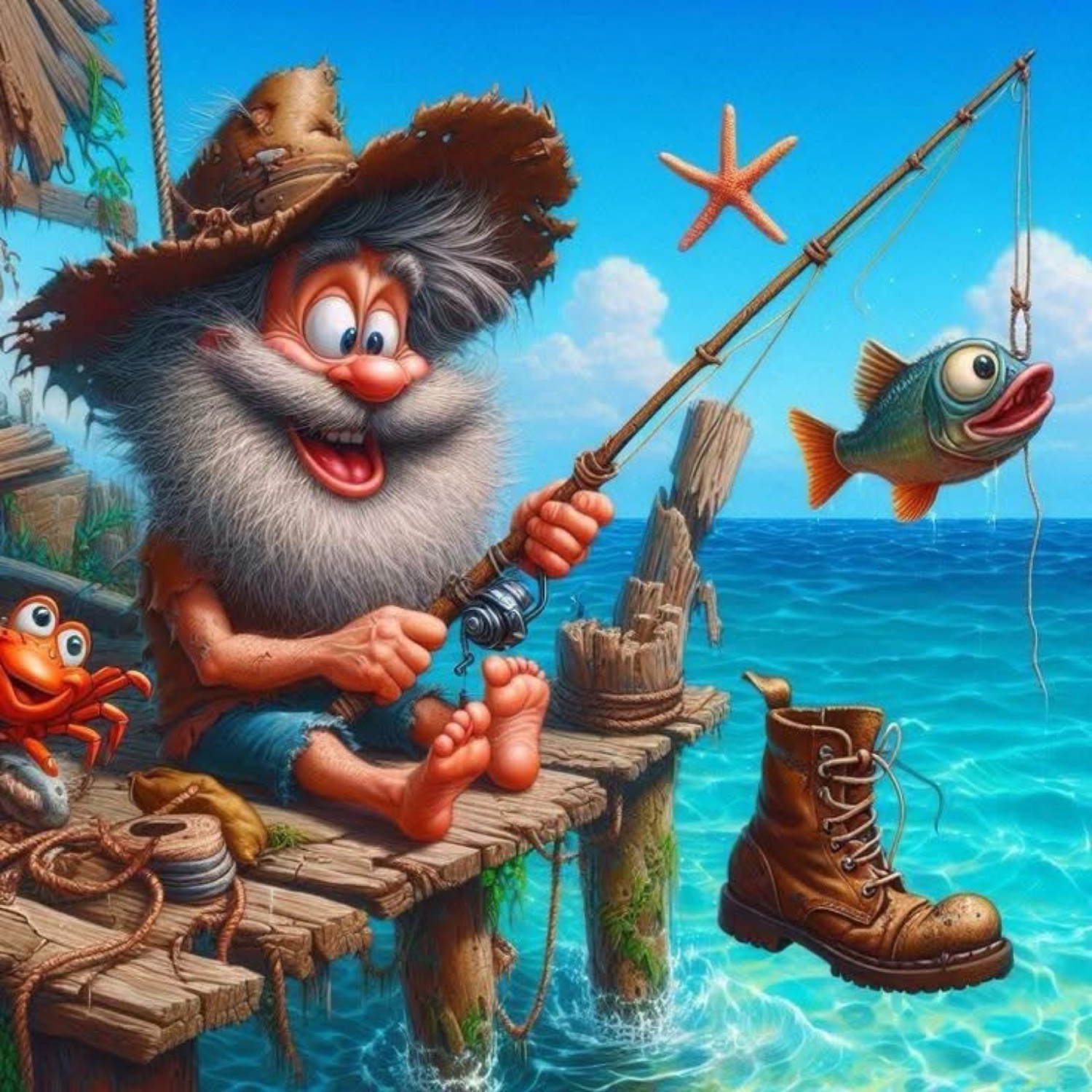 Solve Catching Everything jigsaw puzzle online with 225 pieces