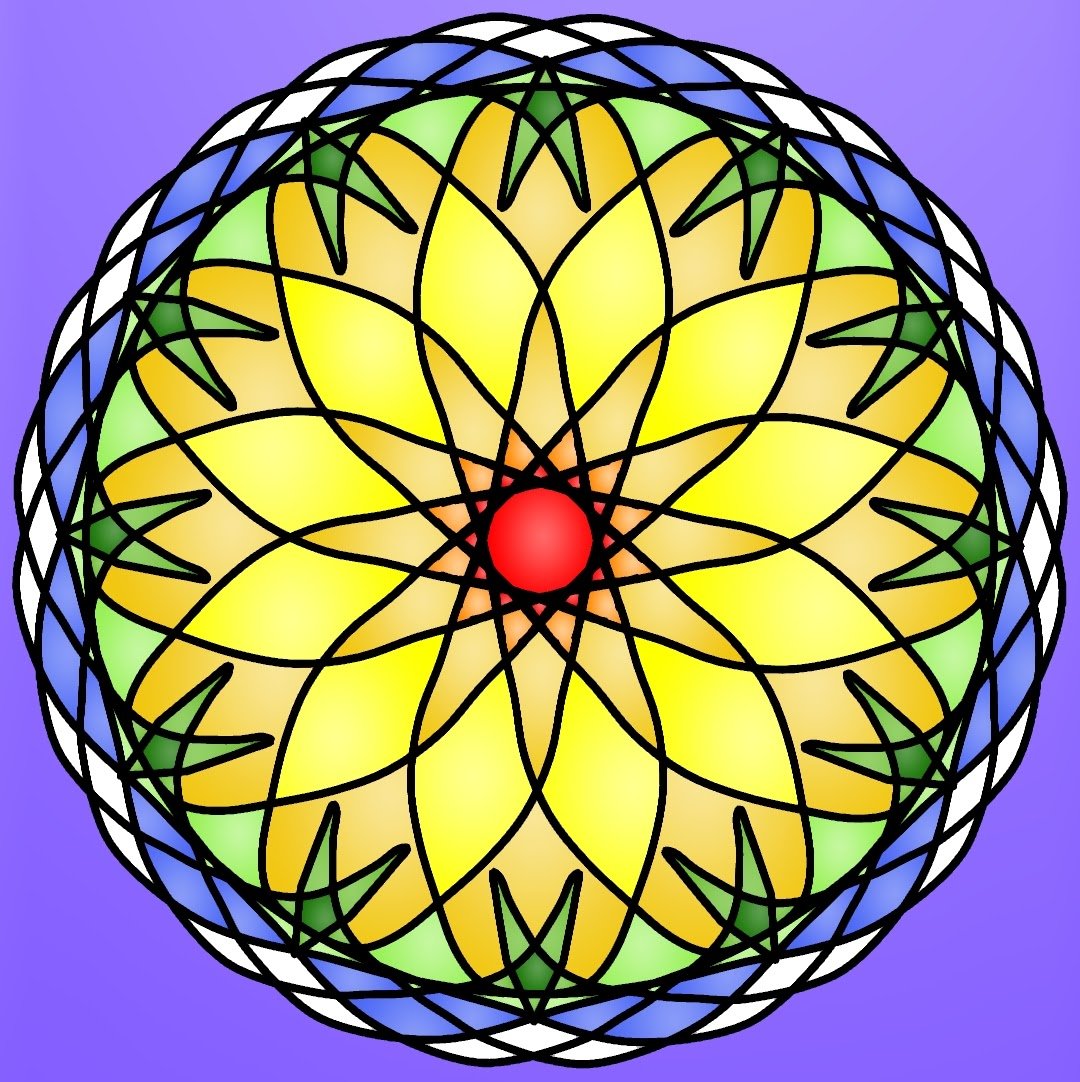Solve Mandala 999 jigsaw puzzle online with 64 pieces