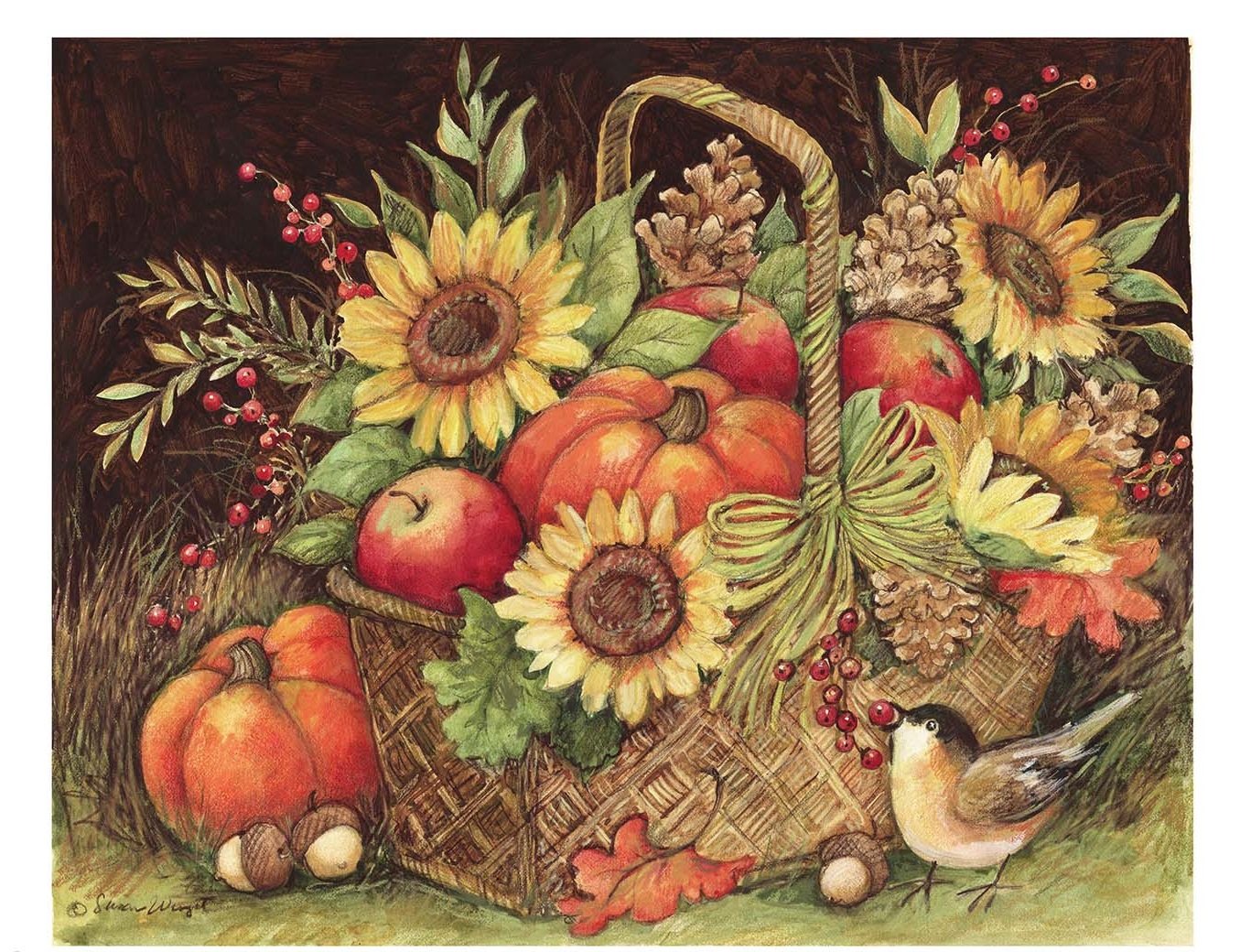 Jigsaw Puzzle | 252 pieces | Fall Basket | Jigidi