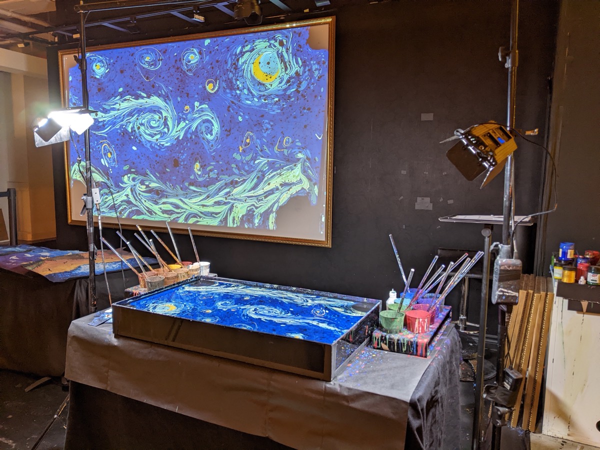 Solve Artist’s workshop jigsaw puzzle online with 80 pieces