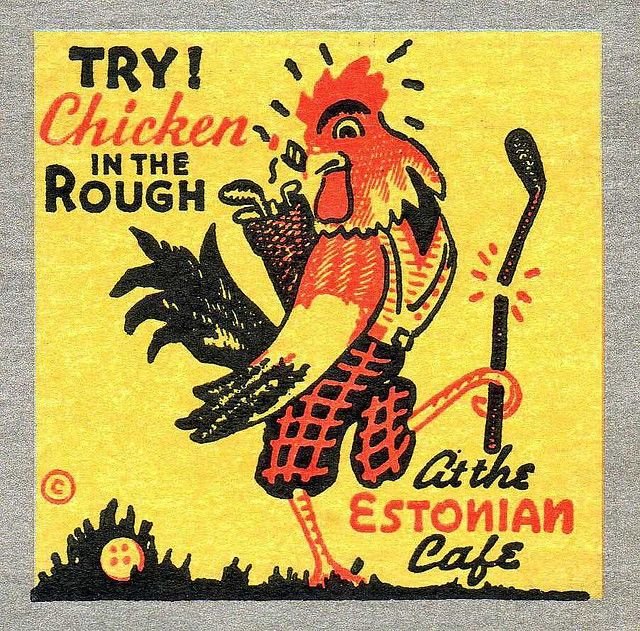 Solve "Chicken in the Rough" Ad jigsaw puzzle online with 81 pieces