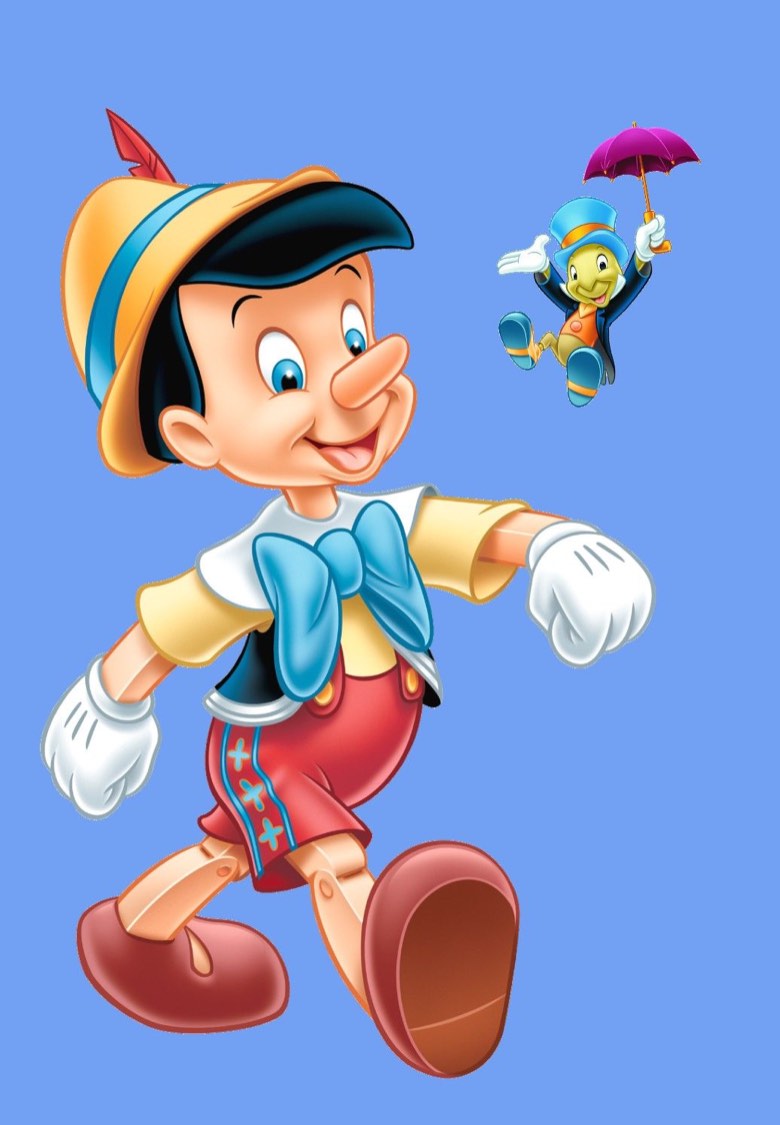 Solve Pinocchio jigsaw puzzle online with 54 pieces