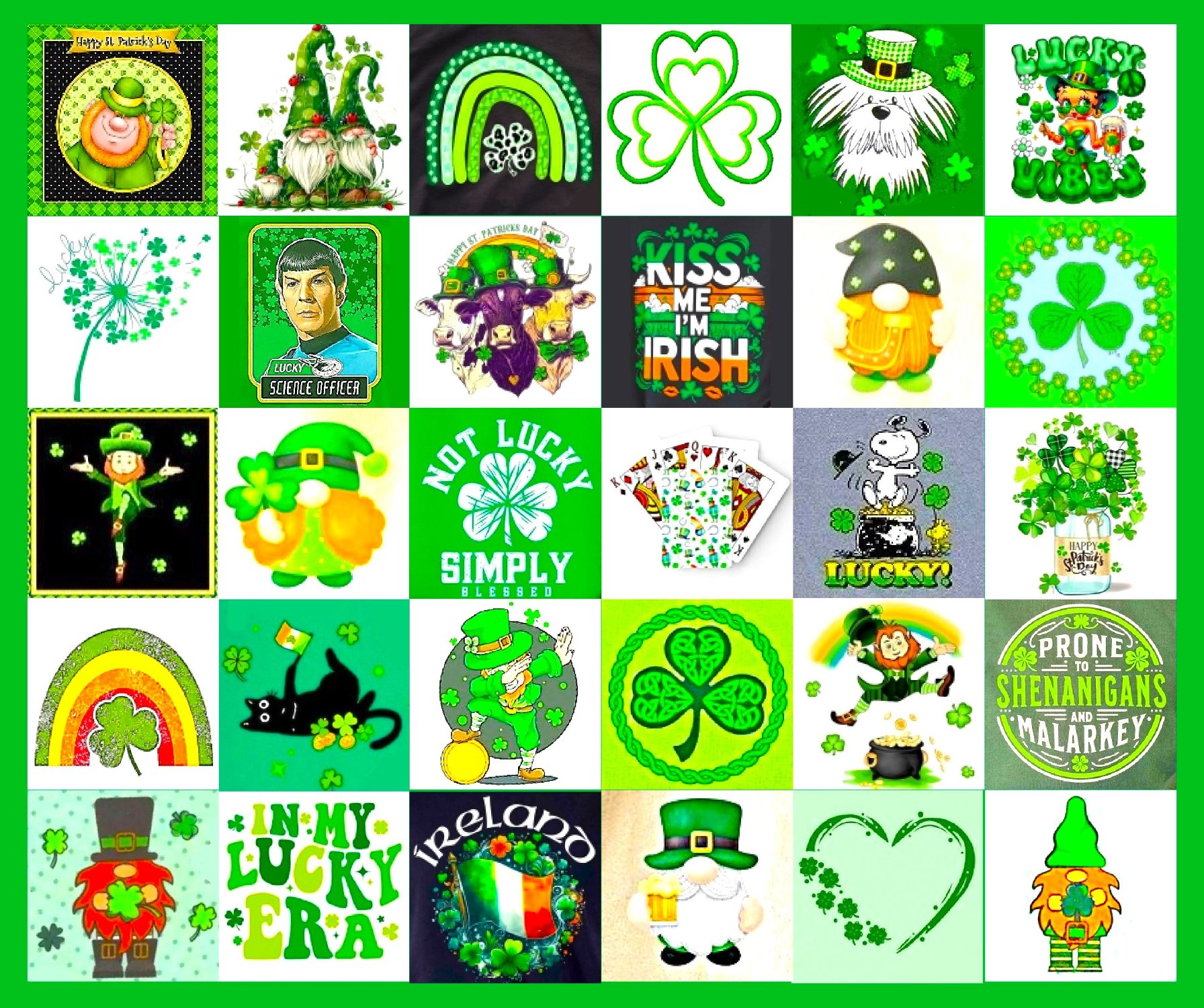 Solve HAPPY SAINT PATRICK'S DAY! jigsaw puzzle online with 72 pieces