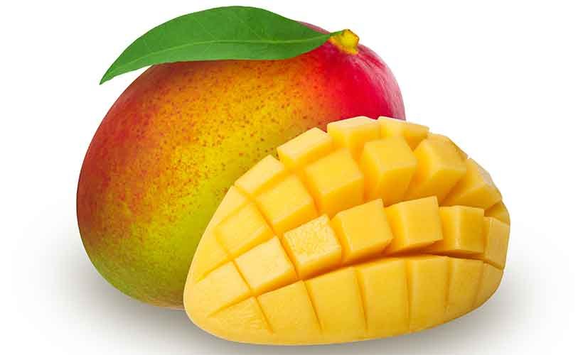 Solve Refreshing Mango jigsaw puzzle online with 84 pieces