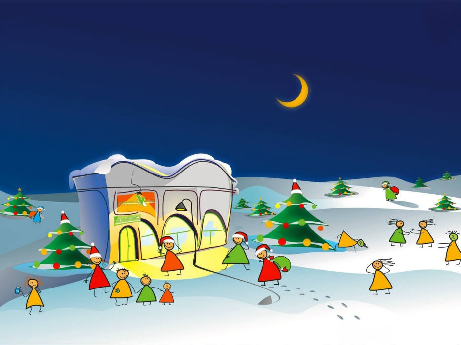 Solve Theme: Holiday Magic jigsaw puzzle online with 20 pieces