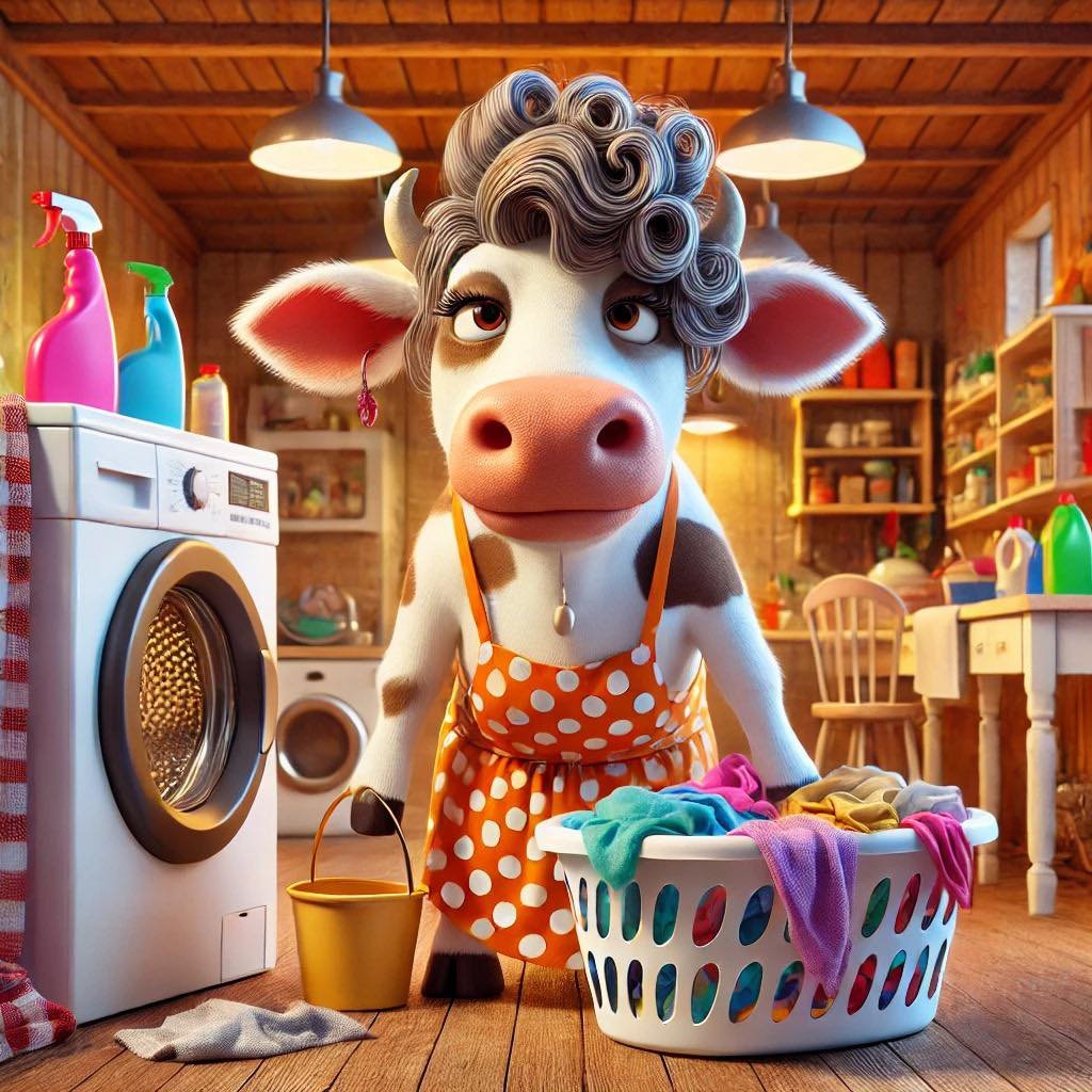 Solve Laundry Day jigsaw puzzle online with 144 pieces
