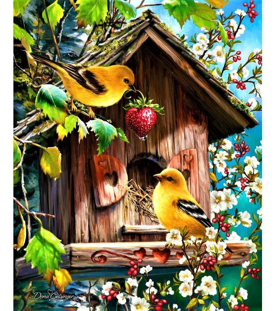 Solve Spring jigsaw puzzle online with 56 pieces