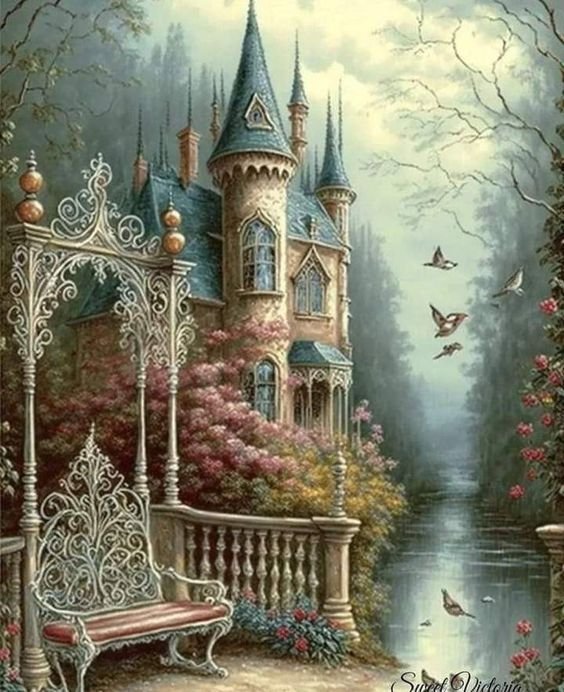 Solve The Turret House jigsaw puzzle online with 63 pieces