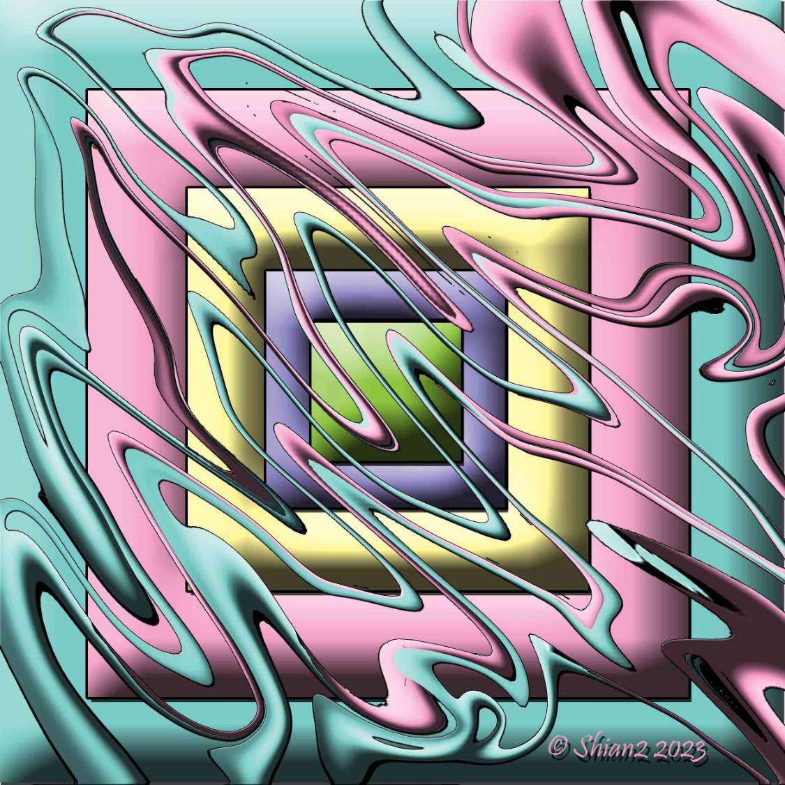 Solve Lots Of Squiggles jigsaw puzzle online with 64 pieces