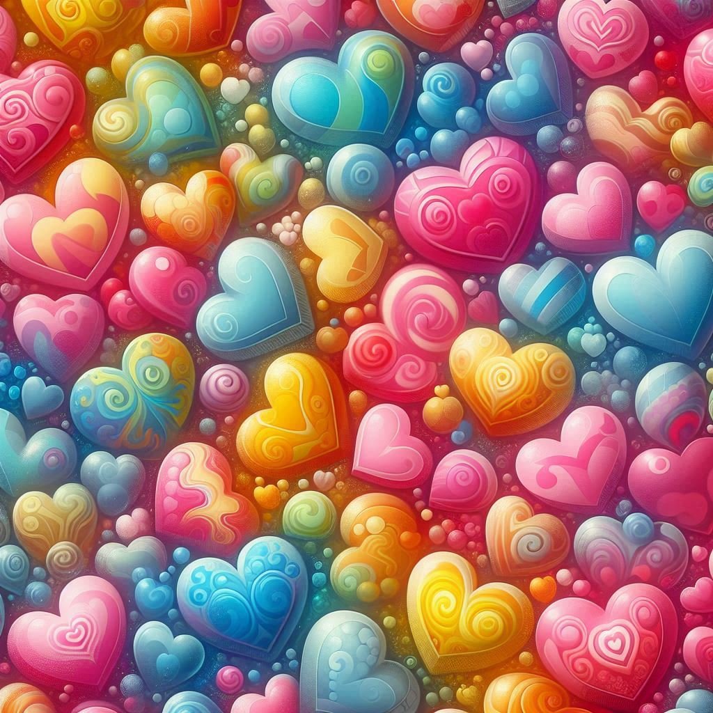 Solve HEARTS 3 jigsaw puzzle online with 256 pieces