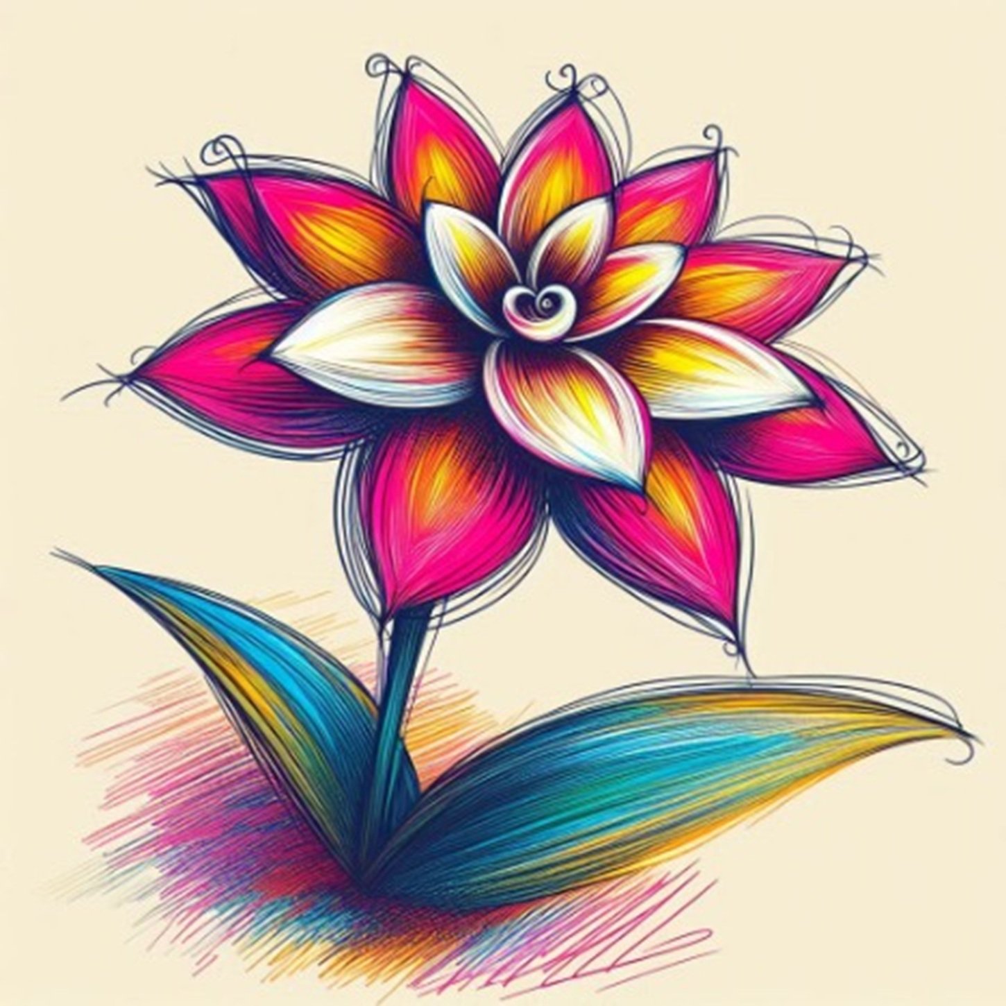 Solve Flower (resizable 9 to 600 pieces) jigsaw puzzle online with 81 ...