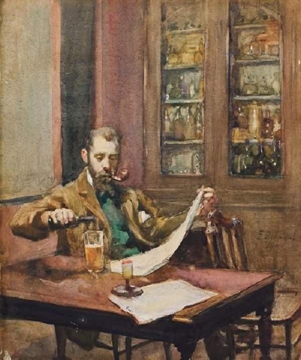 Solve Portrait of Emile Van Doren 1910 - Elinor Barnard 1872-1949 ...