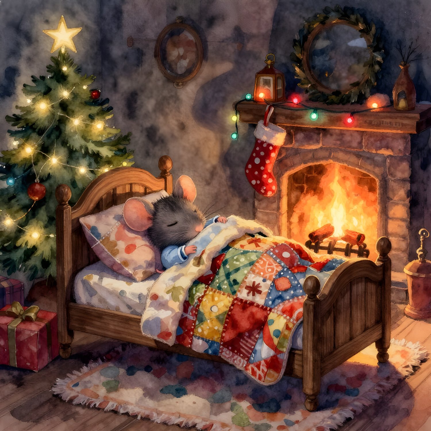 Solve Not a creature was stirring, not even a mouse jigsaw puzzle ...