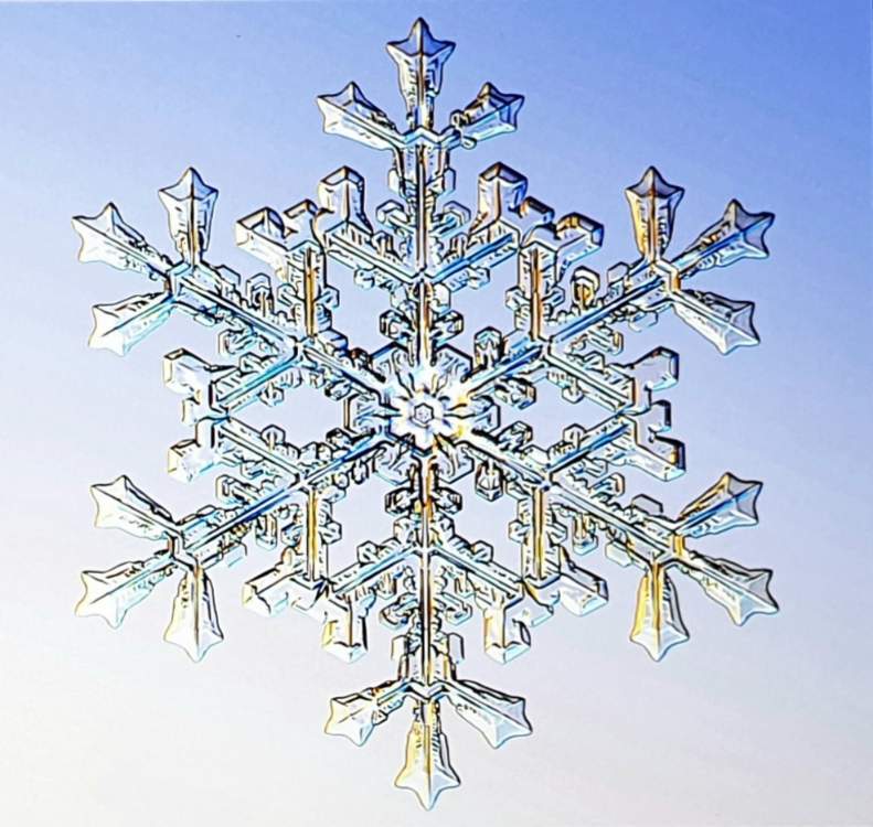 Solve THE MAGIC OF SNOWFLAKES jigsaw puzzle online with 9 pieces