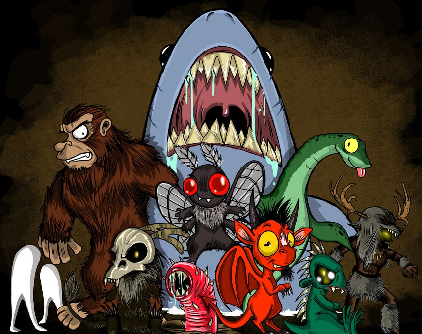 Solve Puzzling Cryptids jigsaw puzzle online with 99 pieces