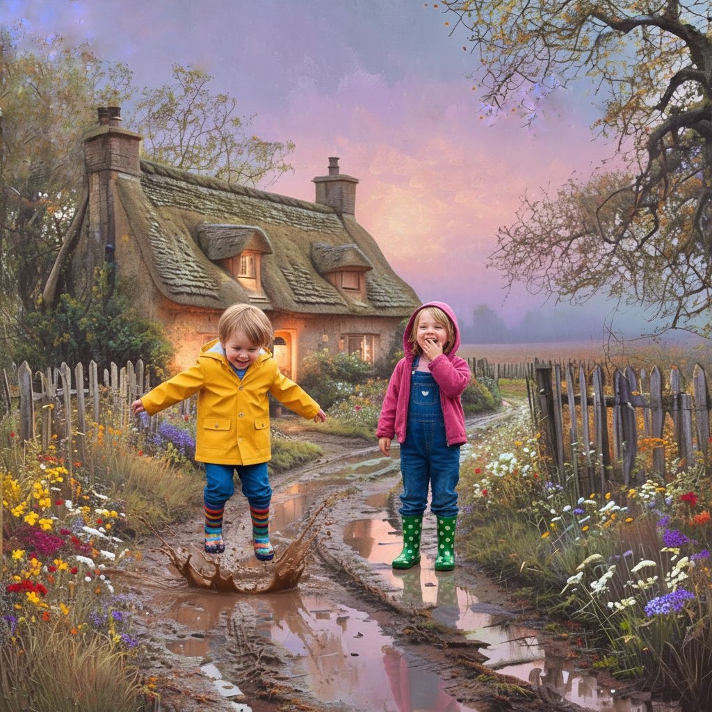 Solve What fun on a Muddy road (resize 9-306) poem jigsaw puzzle online ...