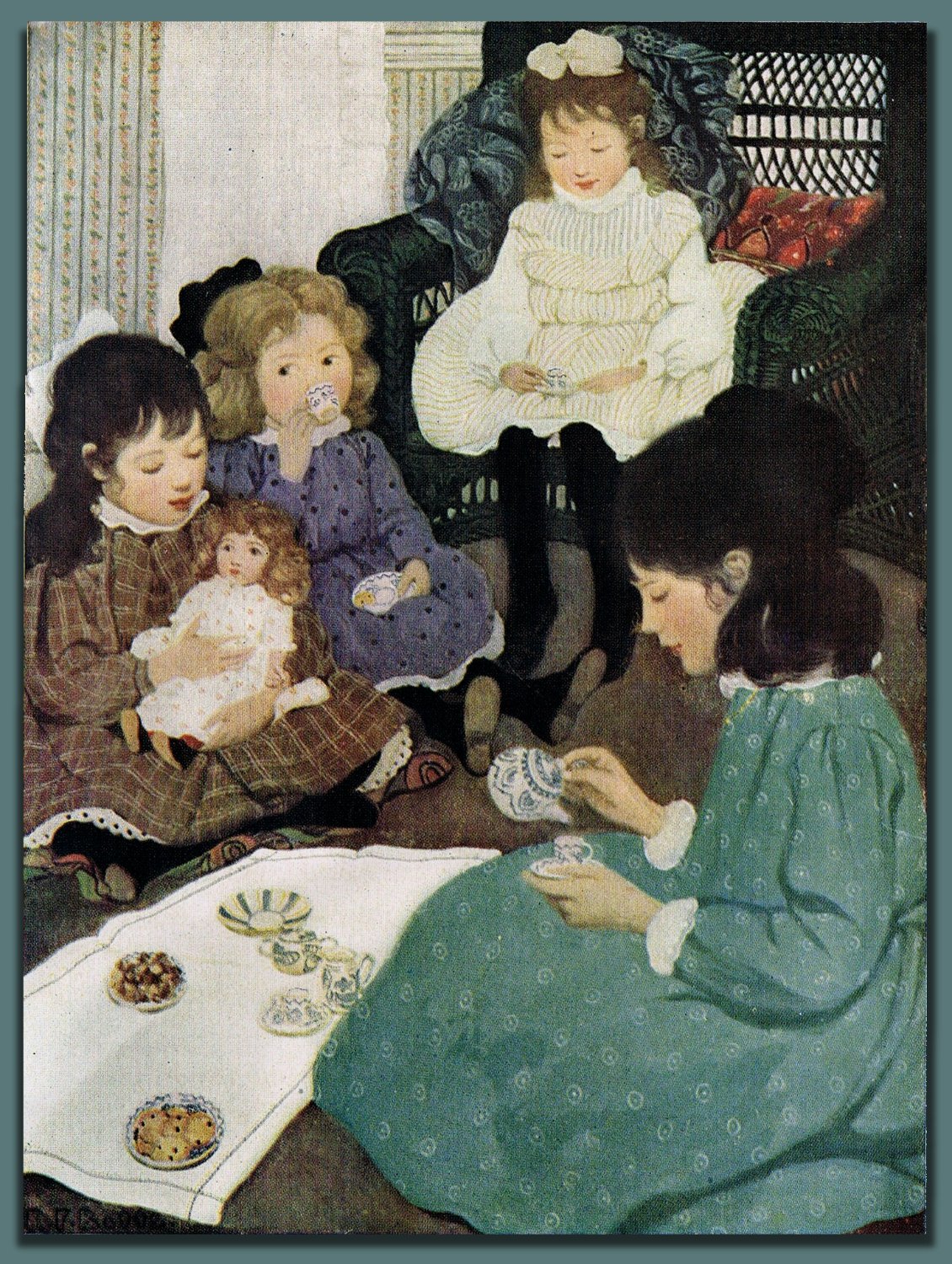 Solve Ethel Franklin Betts - illustration for Frances Hodgson Burnett's ...
