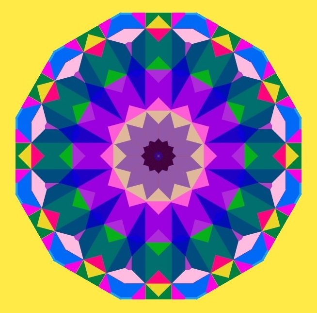 Solve Kaleidoscope jigsaw puzzle online with 25 pieces