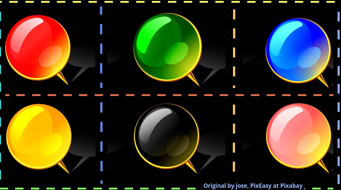 Solve Pins 📍 jigsaw puzzle online with 91 pieces