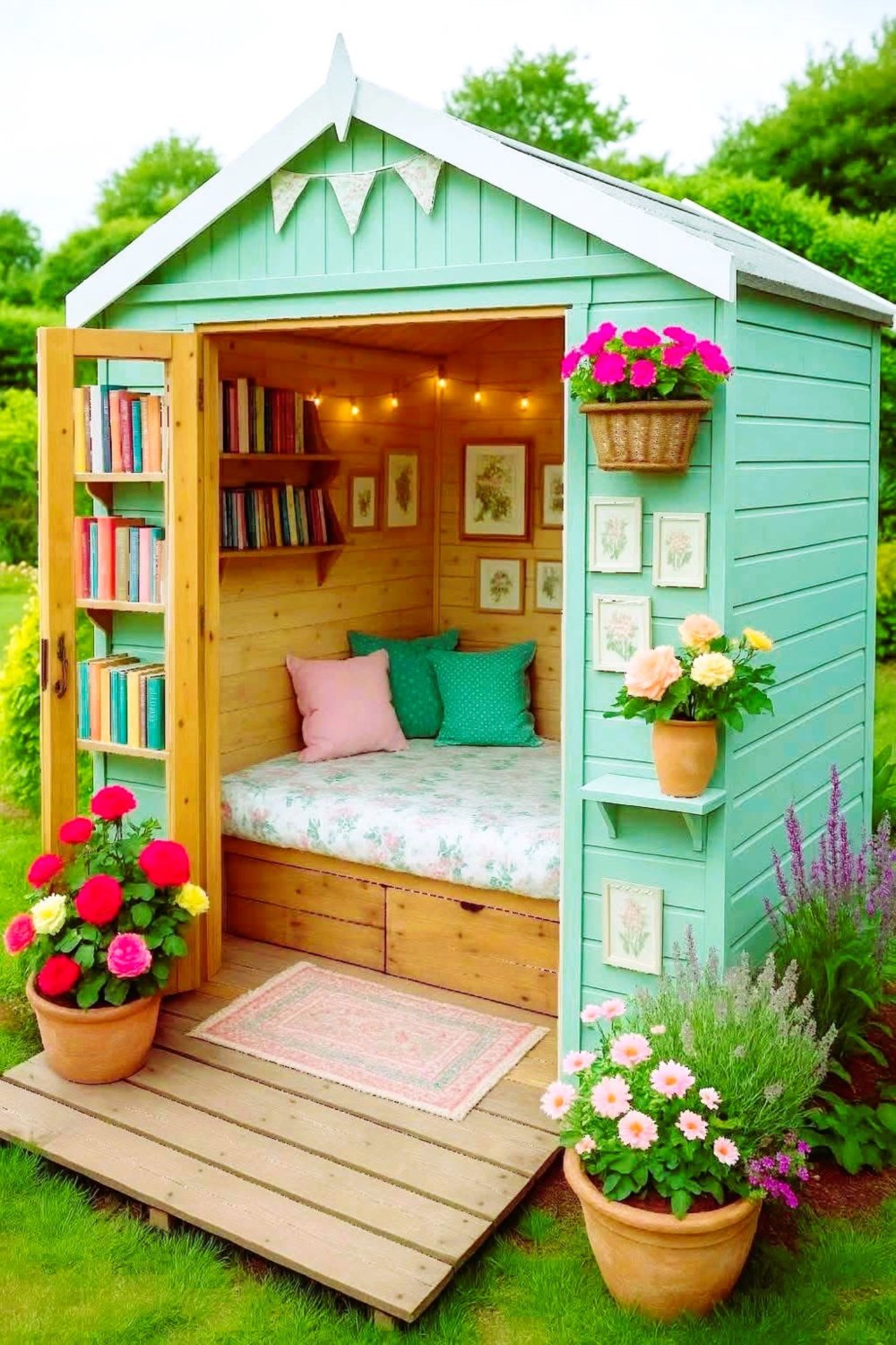 Solve Caseta de Jardín jigsaw puzzle online with 330 pieces