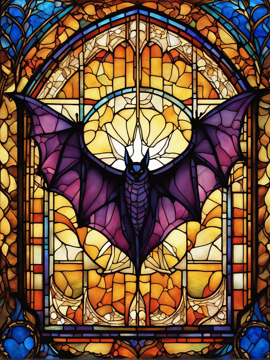 Solve Batty about Halloween jigsaw puzzle online with 80 pieces